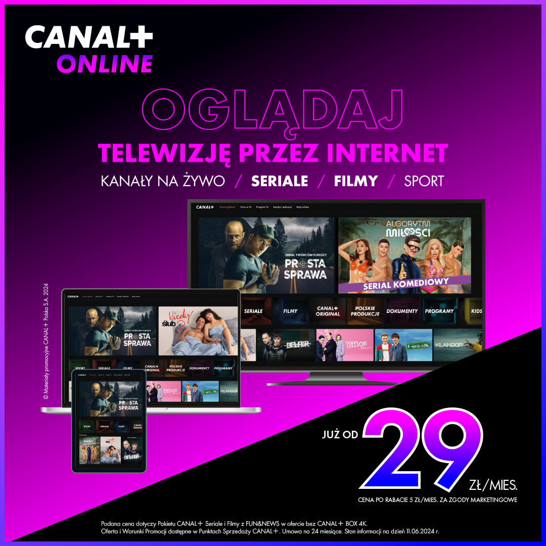 Salony Canal+ | Gdańsk, Brodnica, Olsztyn, Włocławek, Słupsk, Tczew